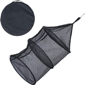 BESPORTBLE Dreilagiges Faltbares H&auml;ngendes Trockennetz aus Atmungsaktivem Nylon mit Rei&szlig;verschluss Elastisches Au&szlig;entrocknungsnetz f&uuml;r Camping und Haushalt