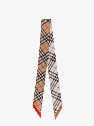 Burberry Silk bandeau with Check print - BURBERRY - gender_Woman