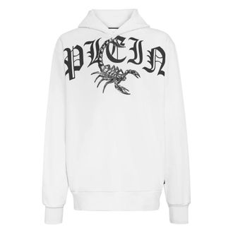 Philipp Plein Herren, Sweatshirts & Hoodies, Wei&szlig;, 2XLGr&ouml;&szlig;e