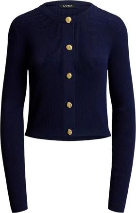 Ralph Lauren Femme, Pulls, Bleu, Taille: 38 FR Vesta Cardigan