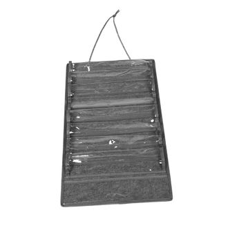 Soimiss Filz Karate Gürtel Wandhalterung Martial Arts Gürtel Display Organizer Hängeorganizer mit Staubschutz Wandmontage Filztasche und Medaillen