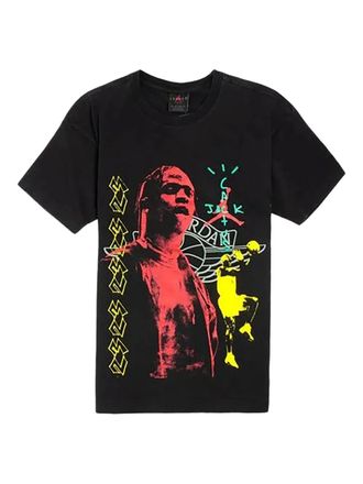 Nike Jordan t-shirt MJ 1 &agrave; imprim&eacute; graphique - Noir