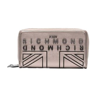 John Richmond Rei&szlig;verschluss-Portemonnaie - - Accessories - Damen - Grau - ONE SIZE