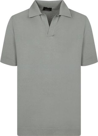 Dell'Oglio Homme, Tops, Vert, Taille: 3XL Polo