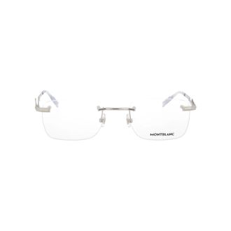 Montblanc Montblanc, Homme, Accessoires, Gris, Taille: 54 MM Lunettes Optiques &Eacute;l&eacute;gantes Mb0279O