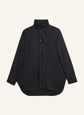 Yohji Yamamoto Y-3 Hemd Aus Viskose-Twill schwarz
