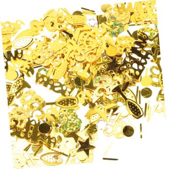 Cabilock 50 Jahrestag Dekorationen PVC Tisch Streu Happy Anniversary Party Dekorationen