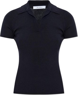 Max Mara Femme, Tops, Bleu, Taille: 38 FR Albero Polo