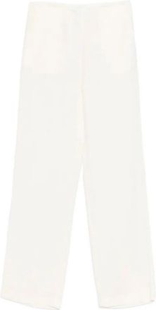 Patrizia Pepe Pantalons D&eacute;contract&eacute;s - Blanc
