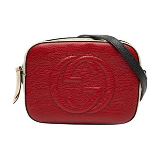 Gucci Pre-owned Leder Kamera Tasche - - Pre-owned - Damen - Rot - ONE SIZE