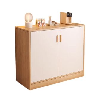 Generic Sideboard, kompakte Aufbewahrungsl&ouml;sung for kleine Wohnungen, bodenstehendes Design in voller H&ouml;he verhindert Staubansammlung, geeignet for den Einsat
