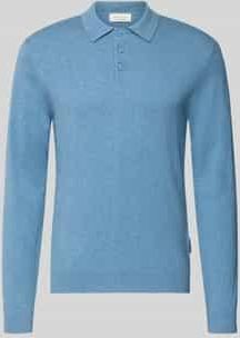 Casual Friday Regular Fit Strickpullover aus Baumwoll-Mix mit Kaschmir-Anteil