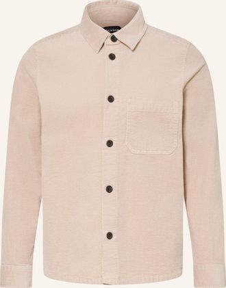 Olymp Cord-Overshirt beige