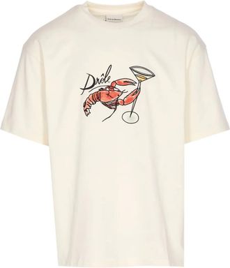 Drôle de Monsieur t-shirt à imprimé graphique - Blanc