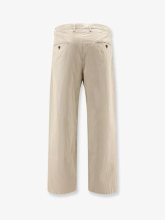 Marie Mas Mens Cotton Trousers Beige