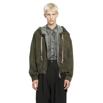 Ziggy Chen Croppped Full Zip Hoodie