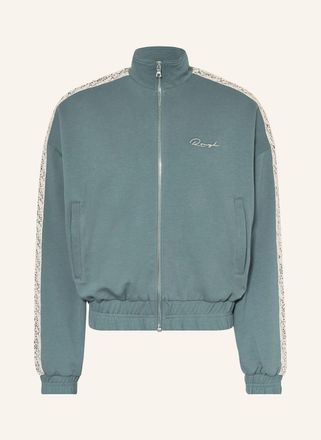 Rough. Rough. Sweatjacke Mit Galonstreifen blau