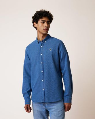 Faguo Chemise denim bleue