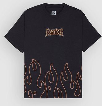 DC Burning Diamonds T-Shirt black
