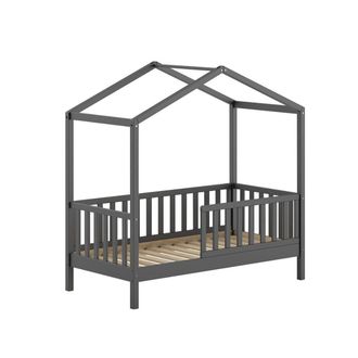 Vipack Kabinenbett Dallas, 70 x 140 cm, Grau