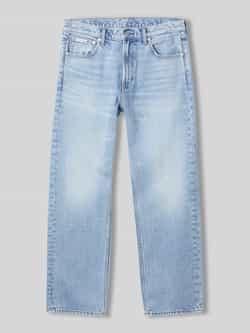 Calvin Klein Jeans Straight Fit Jeans aus reiner Baumwolle