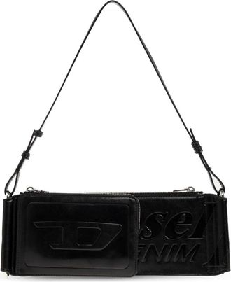 Diesel unisex, Sacs, Noir, Taille: ONE Size Flag-D Shoulder Sac bandouli&egrave;re