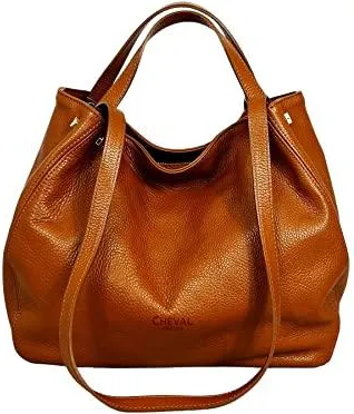 Cheval Firenze Sac à main Alpha, cuir véritable fabriqué en Italie, cuir