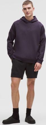 lululemon Short Smooth Spacer Stack pour Hommes - 18 cm - Noir - Taille XL