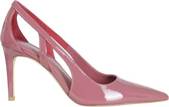 Stuart Weitzman Femme, Chaussures, Rouge, Taille: 38 1/2 EU Power Cutout 85