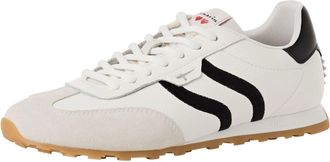 Tamaris Damen Low-Top Sneaker, Frauen Sneaker,Wechselfu&szlig;bett,Comfort Lining,daempfung,elegant,breite,Glitzer,Grey,Gruen,White/Black,42 EU