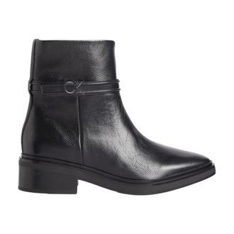 Calvin Klein Schwarze Stiefeletten - - Shoes - Damen - Schwarzk - 37 EU
