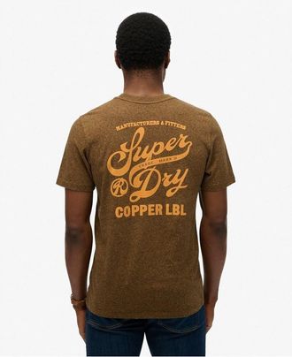 Superdry T-shirt d&eacute;contract&eacute; Copper Label