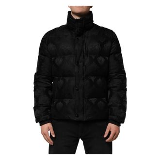 Dolce & Gabbana Herren, Jacken, Schwarzk, LGröße