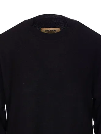 Uma Wang Cashmere Crewneck Sweater - Black