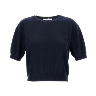 Lisa Yang Femme, Pulls, Bleu, Taille: 36 FR Genevra T-shirt