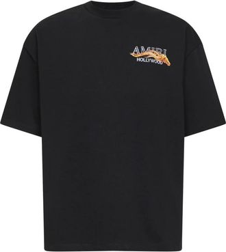 Amiri Homme, Tops, Noir, Taille: S Hollywood Horse Oversized Tee