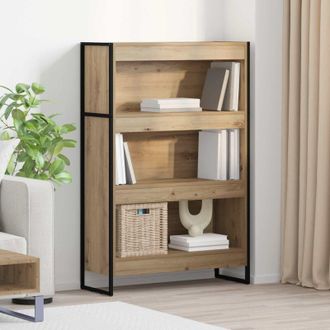 vidaXL vidaXL Biblioth&egrave;que Ch&ecirc;ne artisan 80 x 30 x 155 cm Bois ding&eacute;nierie