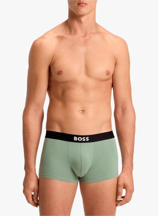 HUGO BOSS Lot de 3 boxers en coton m&eacute;lang&eacute;