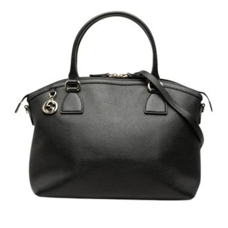 Gucci Pre-owned Vintage Satchel - Femme - Pre-owned - Noir - Taille: ONE Size