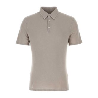 Fedeli Cappuccino Baumwoll-Polohemd - - Tops - Herren - Beige - M