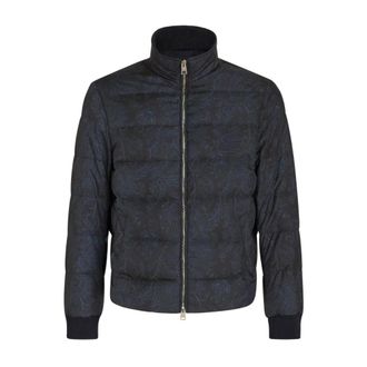 Etro Winter Sportswear Jacke - - Jackets - Herren - Blau - L