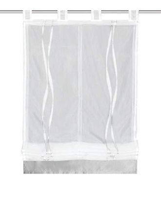 Home Fashion Home fashion RAFFROLLO EFFEKTVOILE SCHERLI YLVI, Silber, 150 X 80 cm, 8