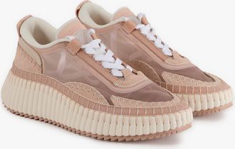 Chlo&eacute; Baskets basses Nama &agrave; semelles compens&eacute;es