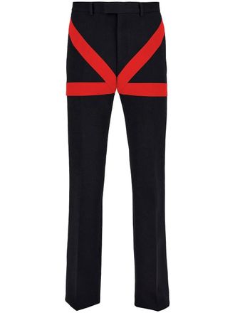 Ferragamo Hose mit grafischem Print - Schwarz