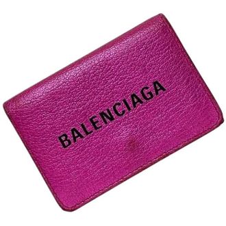 Balenciaga Pre-owned Vintage Leder-Portemonnaie - - Pre-owned - Damen - Rosa - ONE SIZE