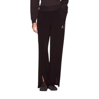 A|X Armani Exchange Pantalon large - Femme - Pantalons - Brun - Taille: 40 FR