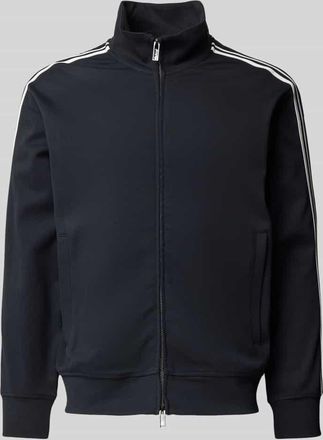 Emporio Armani Sweatjacke mit Stehkragen
