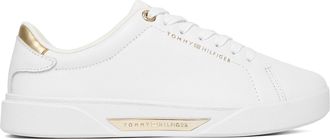 Tommy Hilfiger Sneakers Tommy Hilfiger Essential Chic Court Sneaker FW0FW09019 Weiß