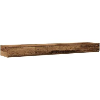 vidaXL Tiroirs de lit avec tiroir Bois ancien 200 x 36.5 x 16.5 cm Vidaxl