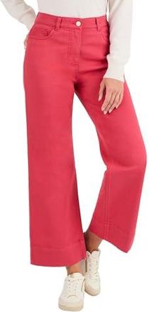 Damart Pantalon 7/8&egrave;me Large Femme Rouge Taille 46